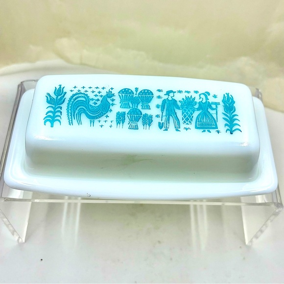 Pyrex | Dining | Pyrex Amish Butterprint Butter Dish | Poshmark